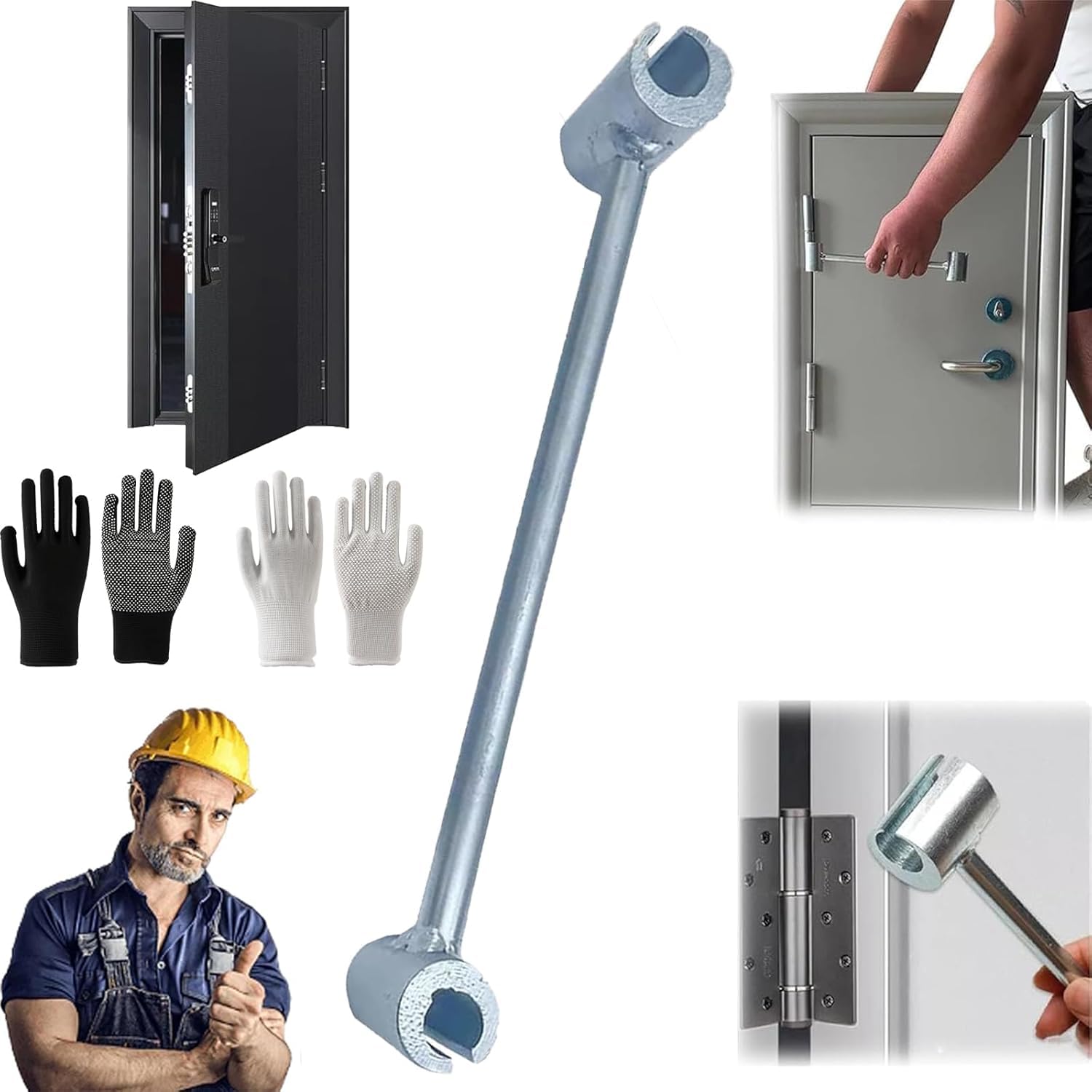 Hinge Hole Adjustment Wrench Door Hinge Adjustment Tool, 14-25mm Heavy ...