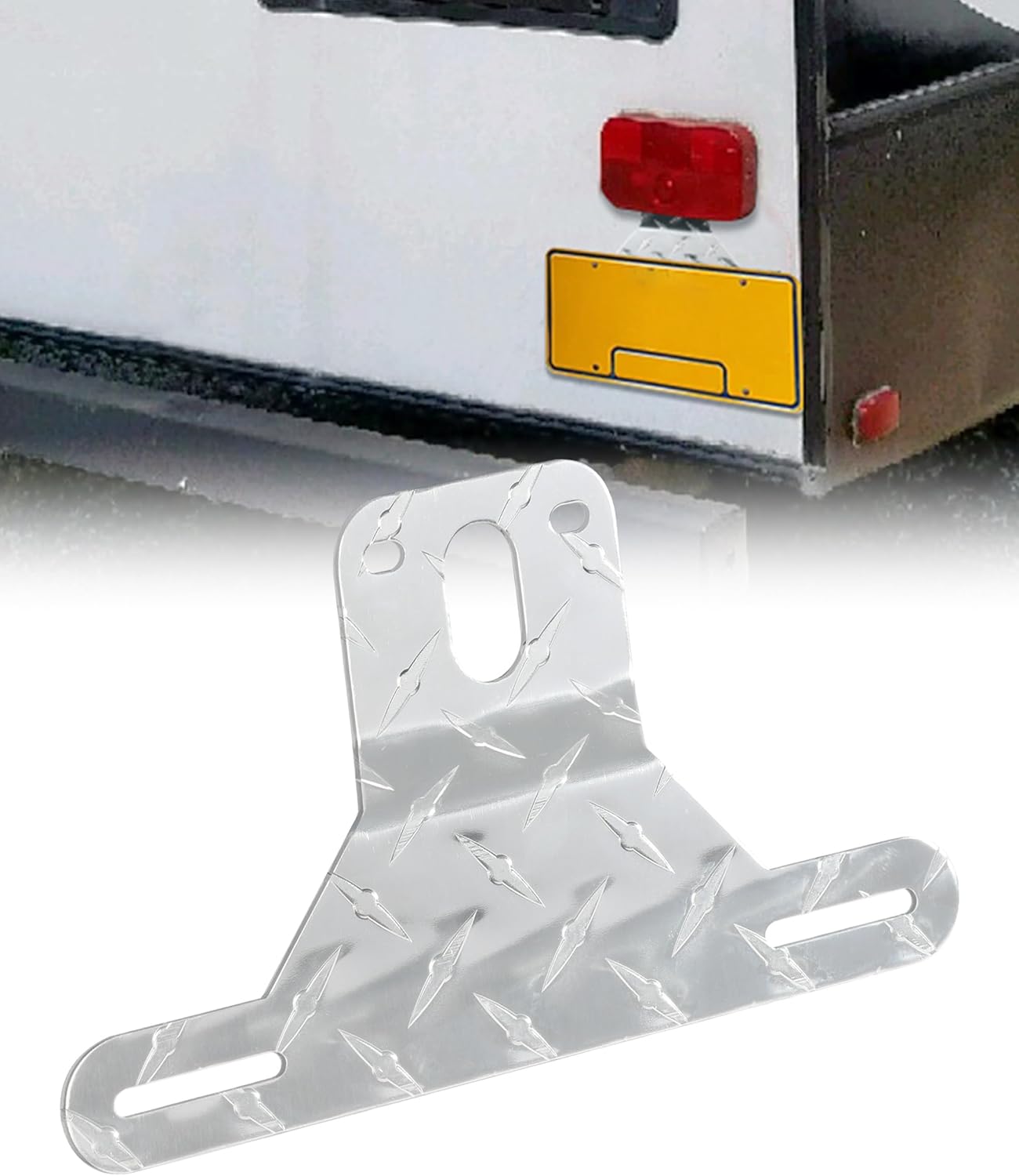 Amazon.com: UBOG Trailer License Plate Bracket,Car Accessories Trailer ...