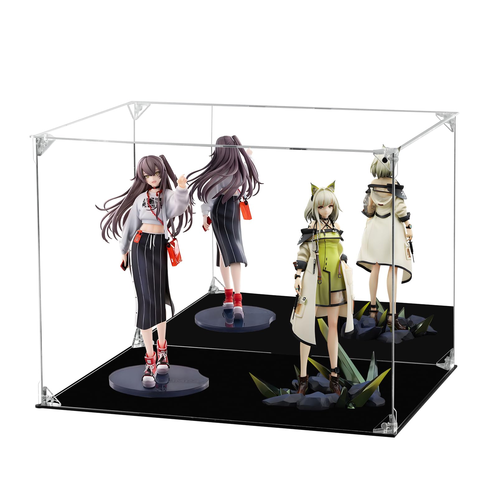 Amazon.com: Acrylic Display Case for Collectibles Assemble Clear ...