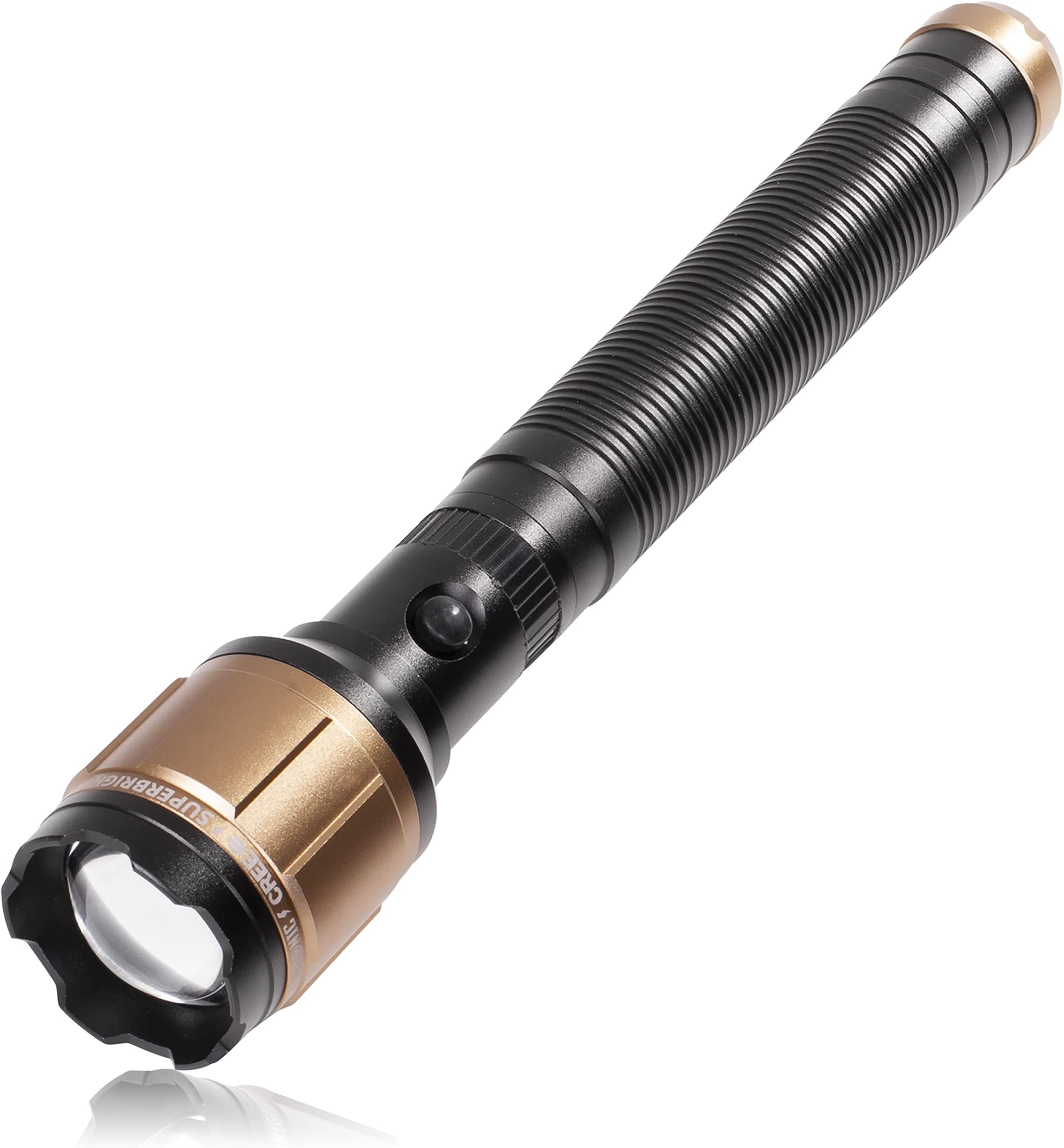 Duronic Rechargeable Torch Flashlight RFL903C, Hand Held LED Portable ...