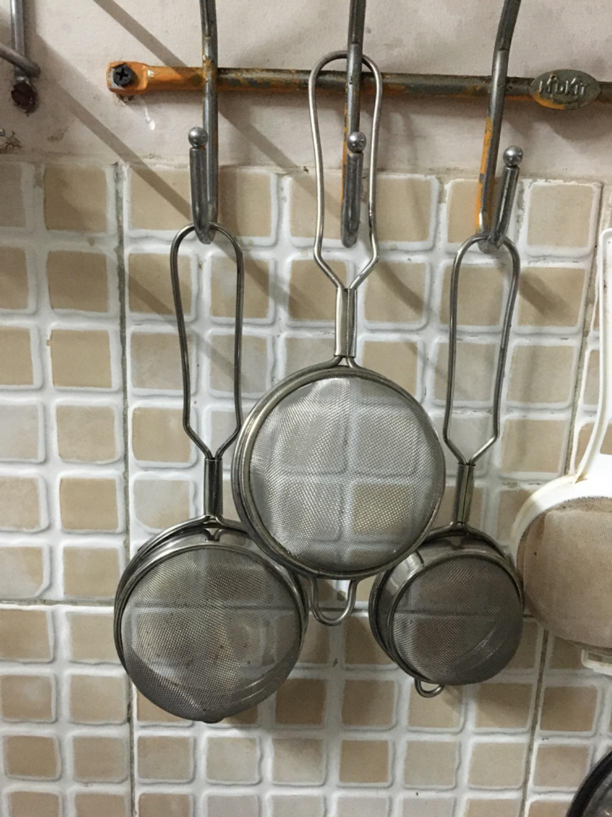 TIARA - 3PC Max Tea Strainer, Coffee Strainer, Chai Channi, Tea Filter ...