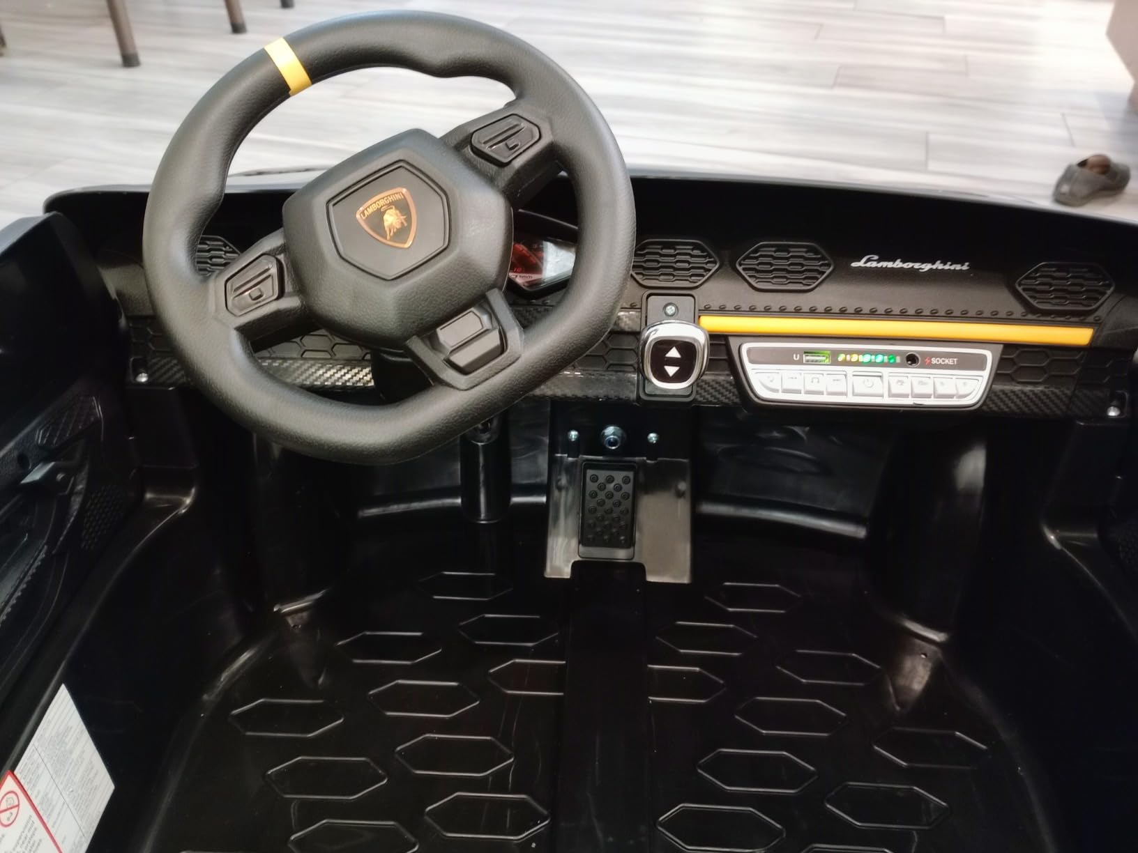 $11/mo - Finance ELEMARA 2 Seater Ride on Car, XL Lamborghini Car for ...