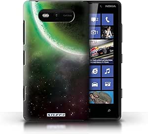 Stuff4 Coque de Coque pour Nokia Lumia 820 / Éclipse Vert Design/Cosmos ...