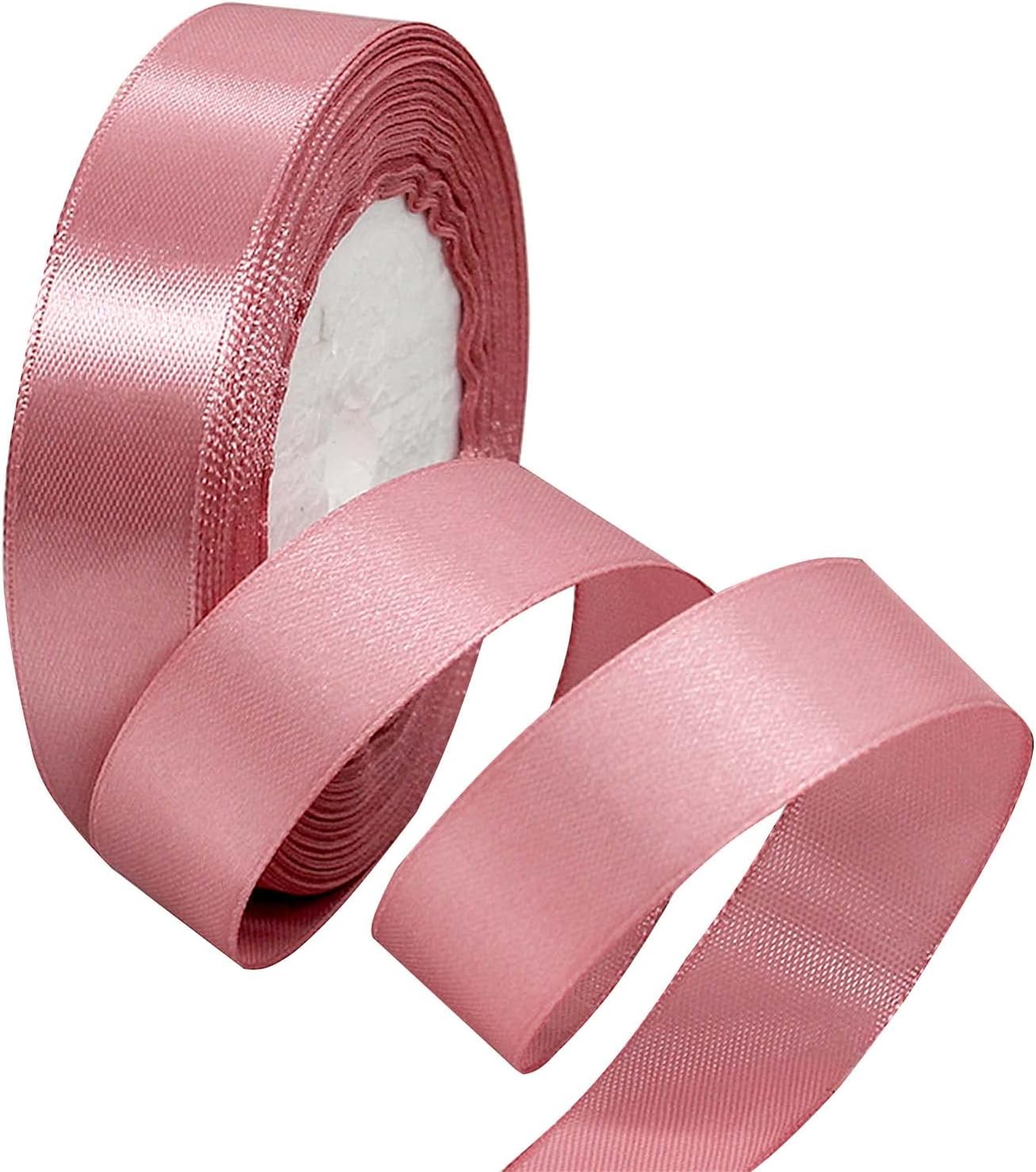 22m Dusty Pink Ribbon Dusty Pink Satin Ribbon 20mm, Dusty Pink Hair ...
