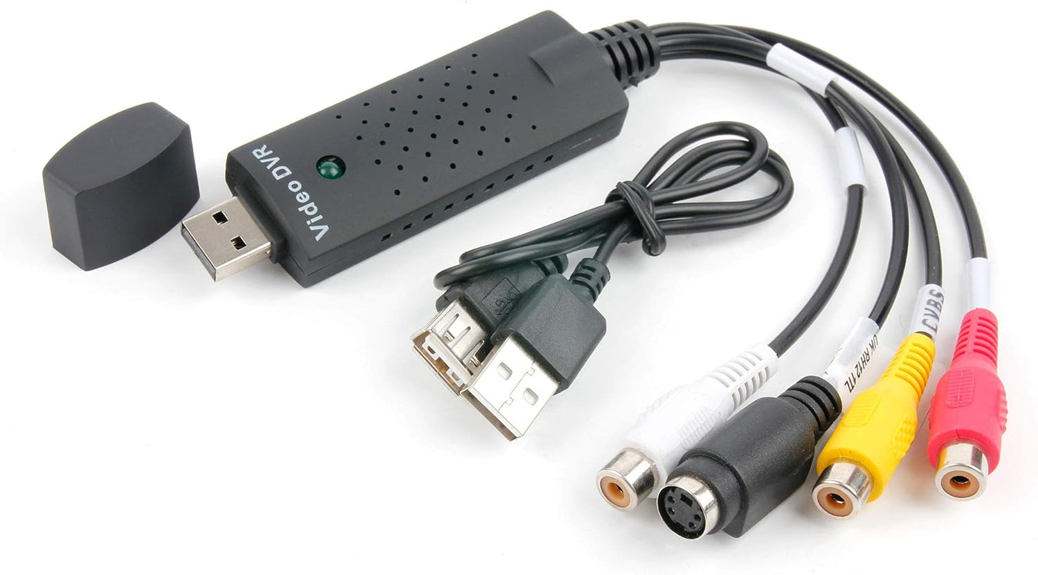 DURAGADGET External USB Video Capture Card - August VGB100 - Transfer ...