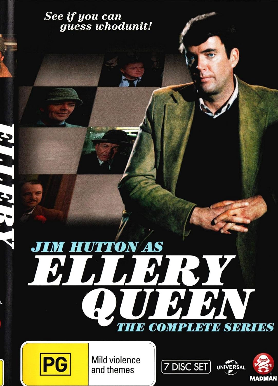 ELLERY QUEEN: THE COMPLETE SERIES (7 DVD SET) : Tom Reese, Jim Hutton ...