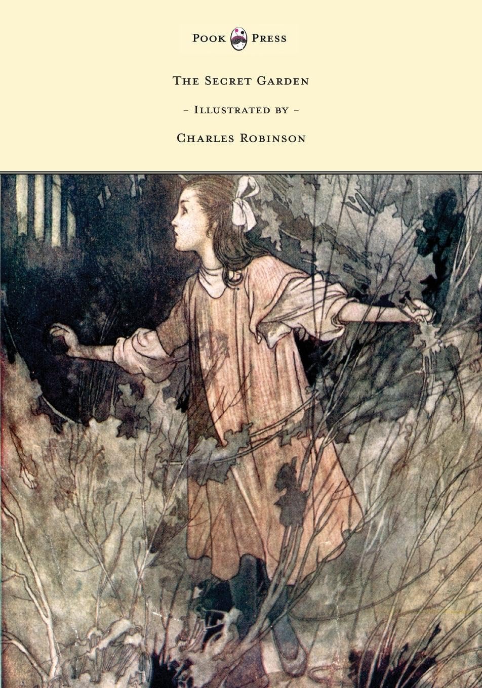 The Secret Garden - Illustrated by Charles Robinson: Amazon.co.uk ...