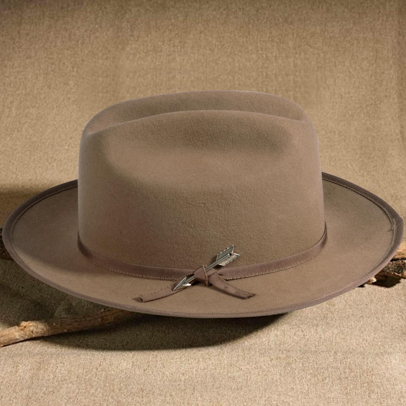 Snapklik.com : Open Road Hat Cowboy Fedora Hat Pure Wool Felt Hat ...