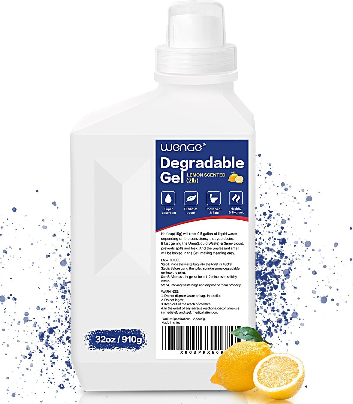 Amazon.com: Wenge Urine Super Absorbent, Solidifier - 150 Pack Pre Pee ...