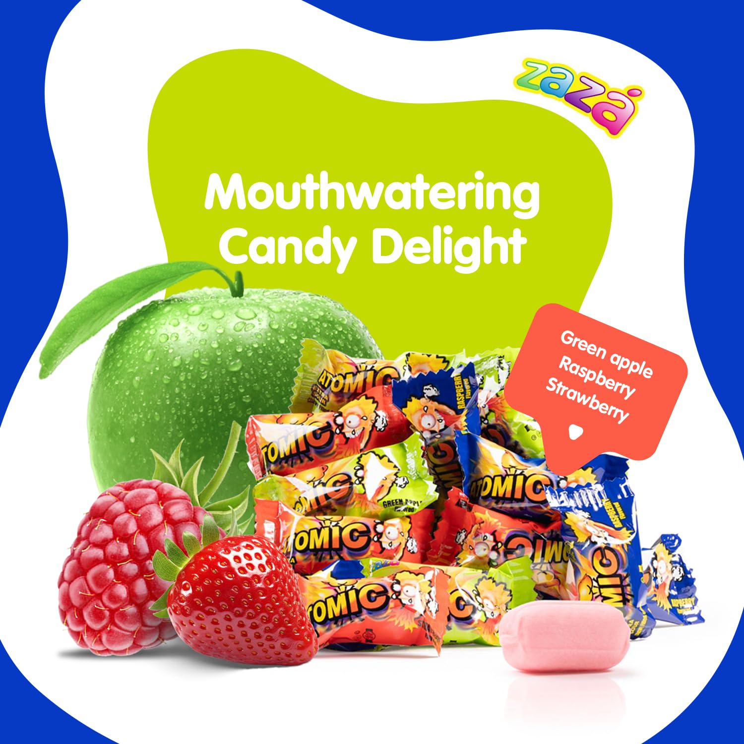 Snapklik.com : Zaza Atomic Extra Sour Chewy Candy In Explosive Sours ...
