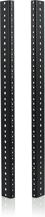 Amazon.com: Gator Rackworks Heavy Duty Steel Rack Rail Set; 12U Rack ...