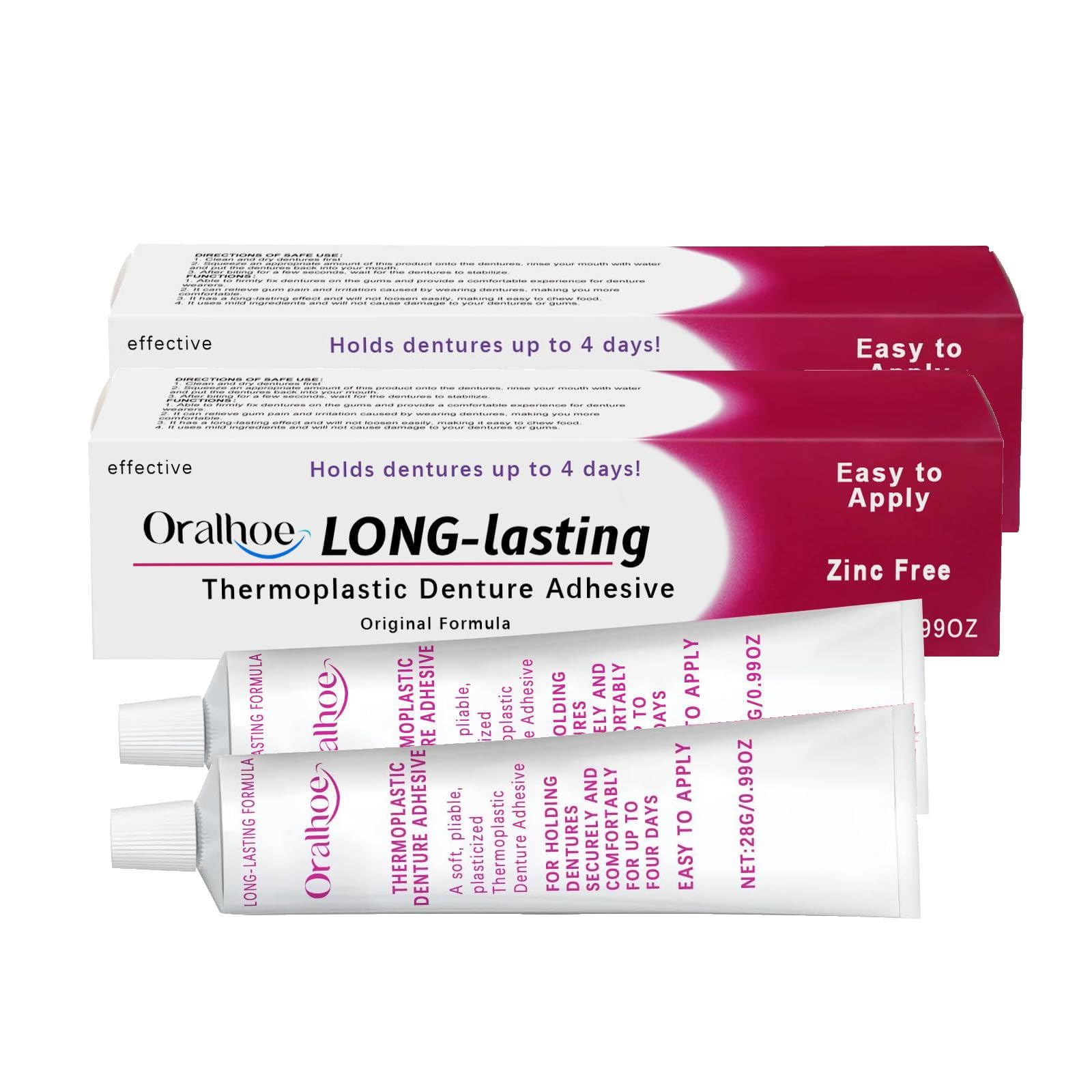 NRSW ORALHOE Thermoplastic Denture Adhesive,Denture fixation adhesive ...