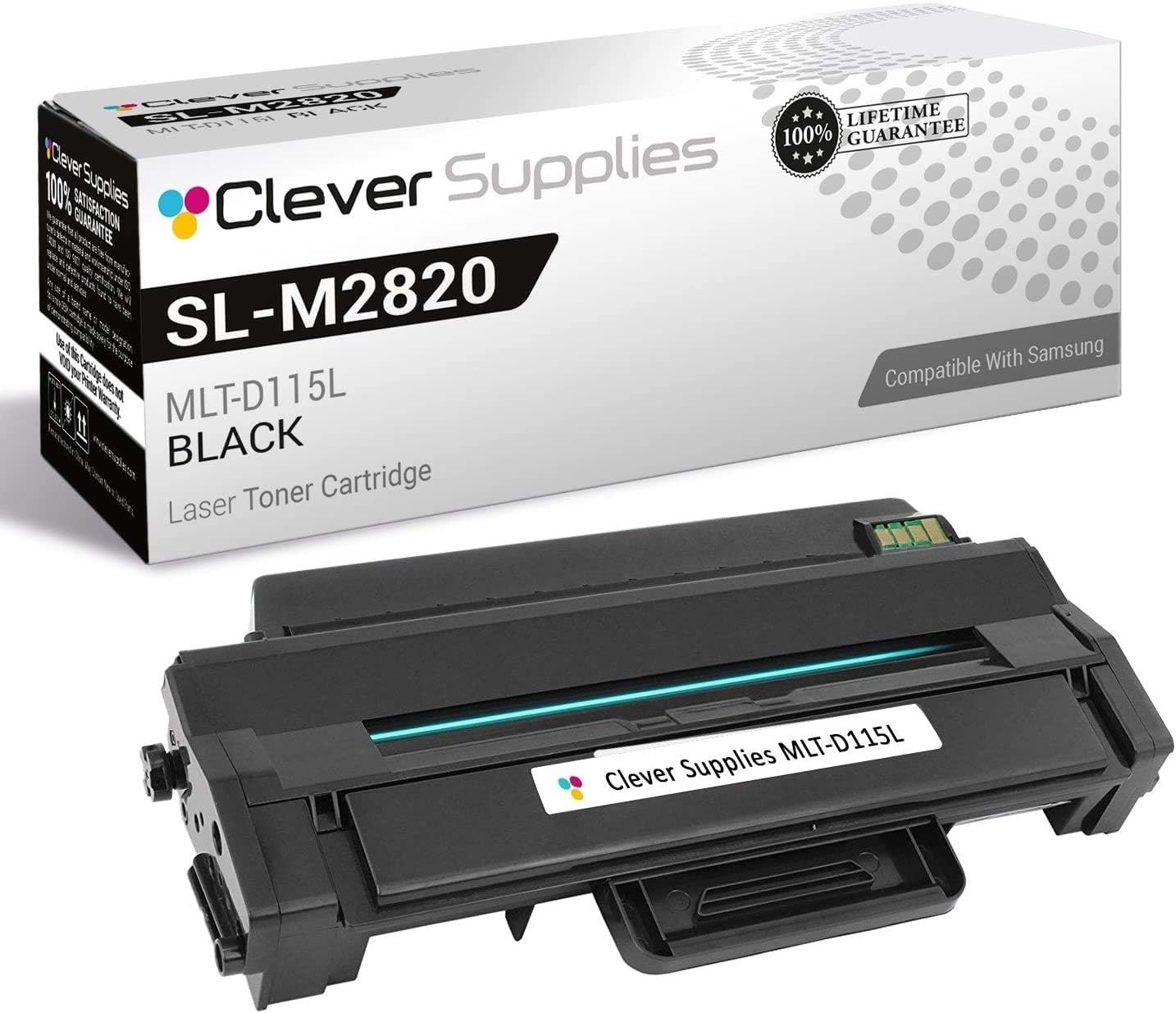 Amazon.com: CS Replacement Toner Cartridge Compatible with Samsung SL-M2820DW MLT-D115L Black SL ...