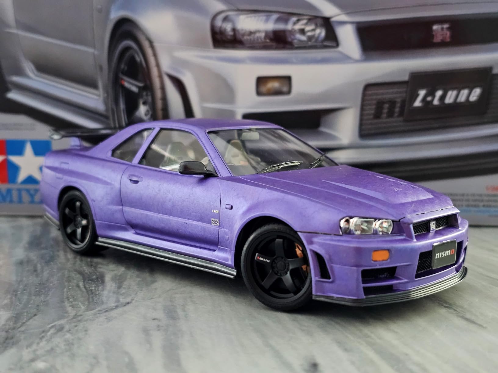 Tamiya NISMO R34 GT-R Z-Tune 1:24 Scale Model Kit : Amazon.com.au: Toys ...