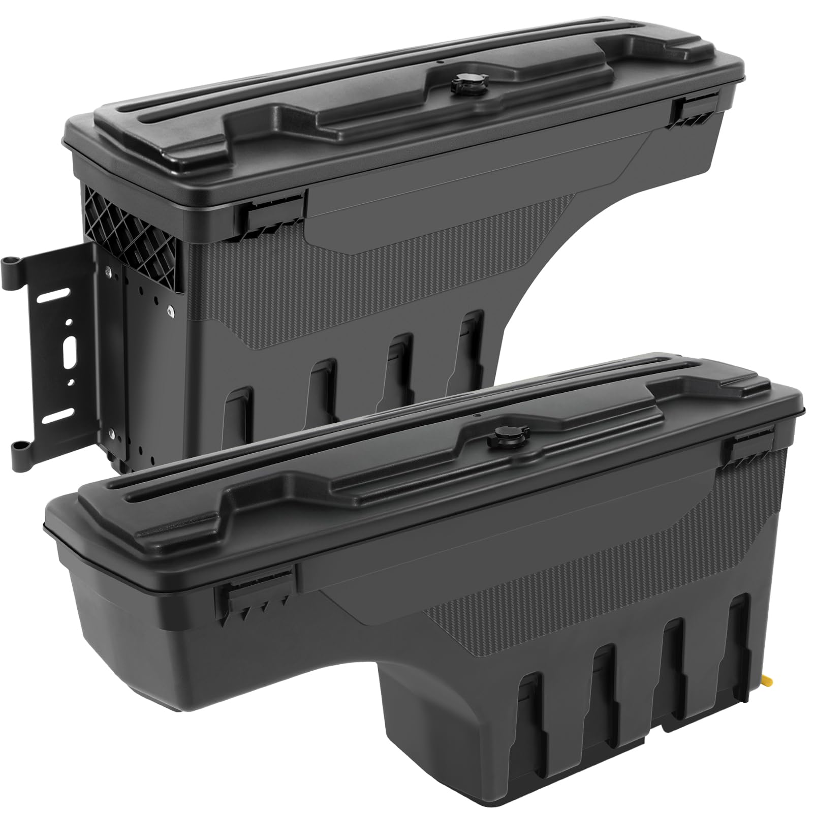 Snapklik.com : Driver Side+Passenger Side Truck Bed Storage Box Case ...