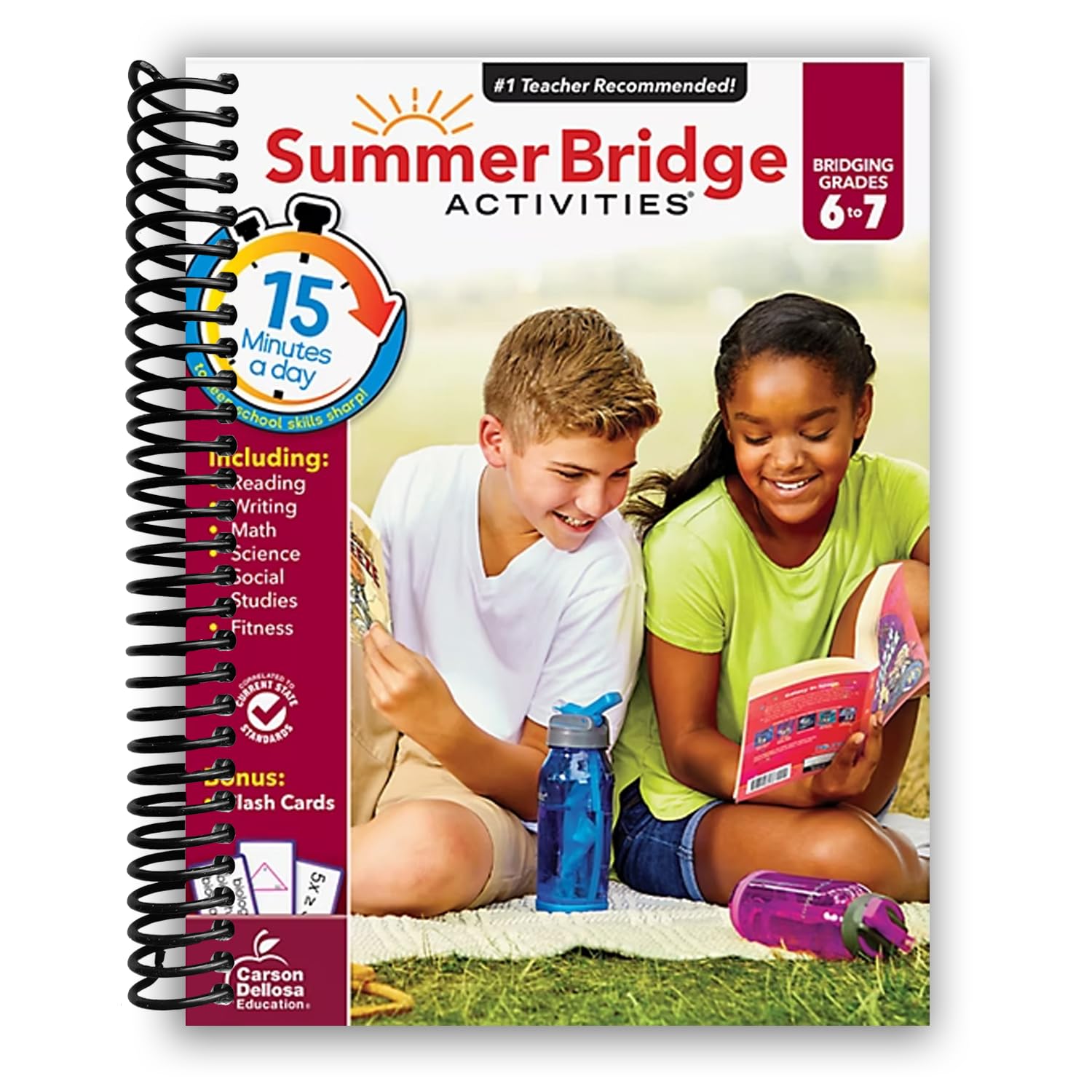 Summer Bridge Activities 6th to 7th Grade Workbooks, Math, Reading ...