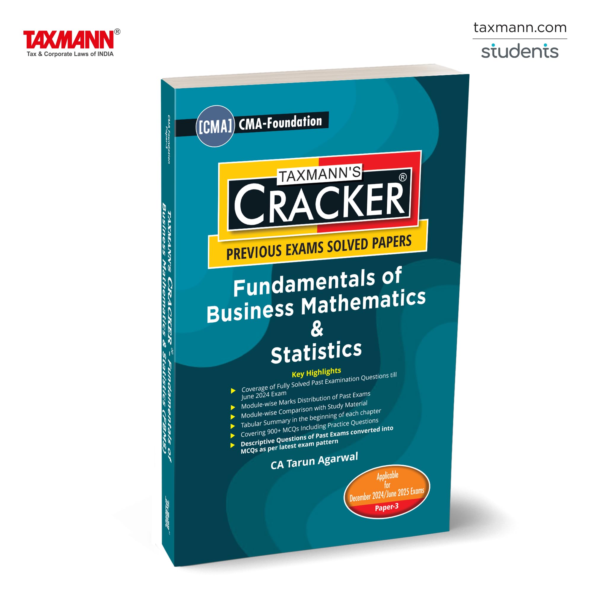 Buy Taxmann's CRACKER for Fundamentals of Business Mathematics ...