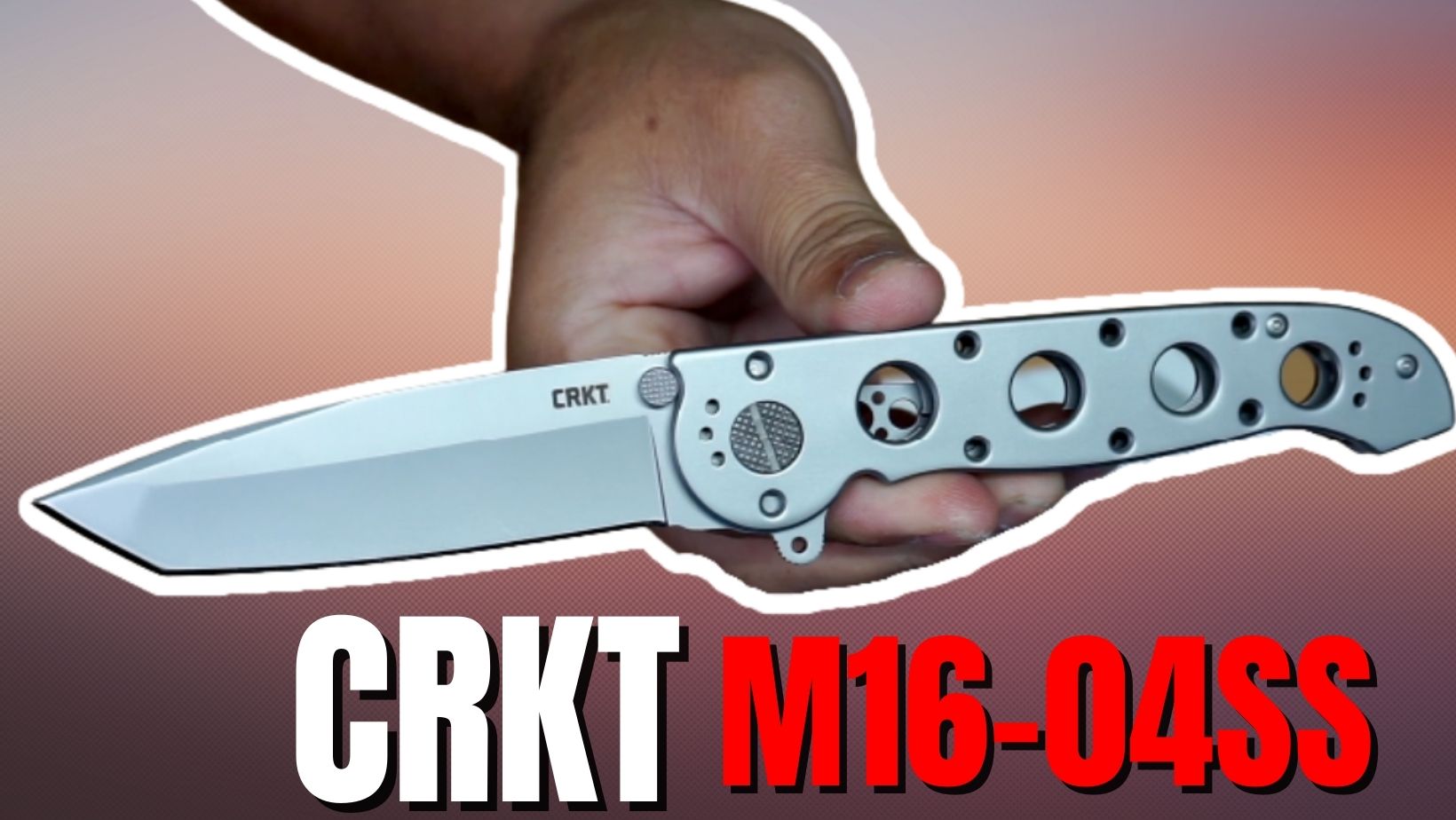 Watch CRKT M16-04SS EDC Folding Pocket Knife on Amazon Live