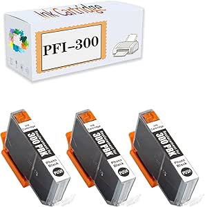 Amazon.com: LISTWA Compatible PFI-300 14.5ML Ink Cartridges Replacement for Canon PRO-300 ...