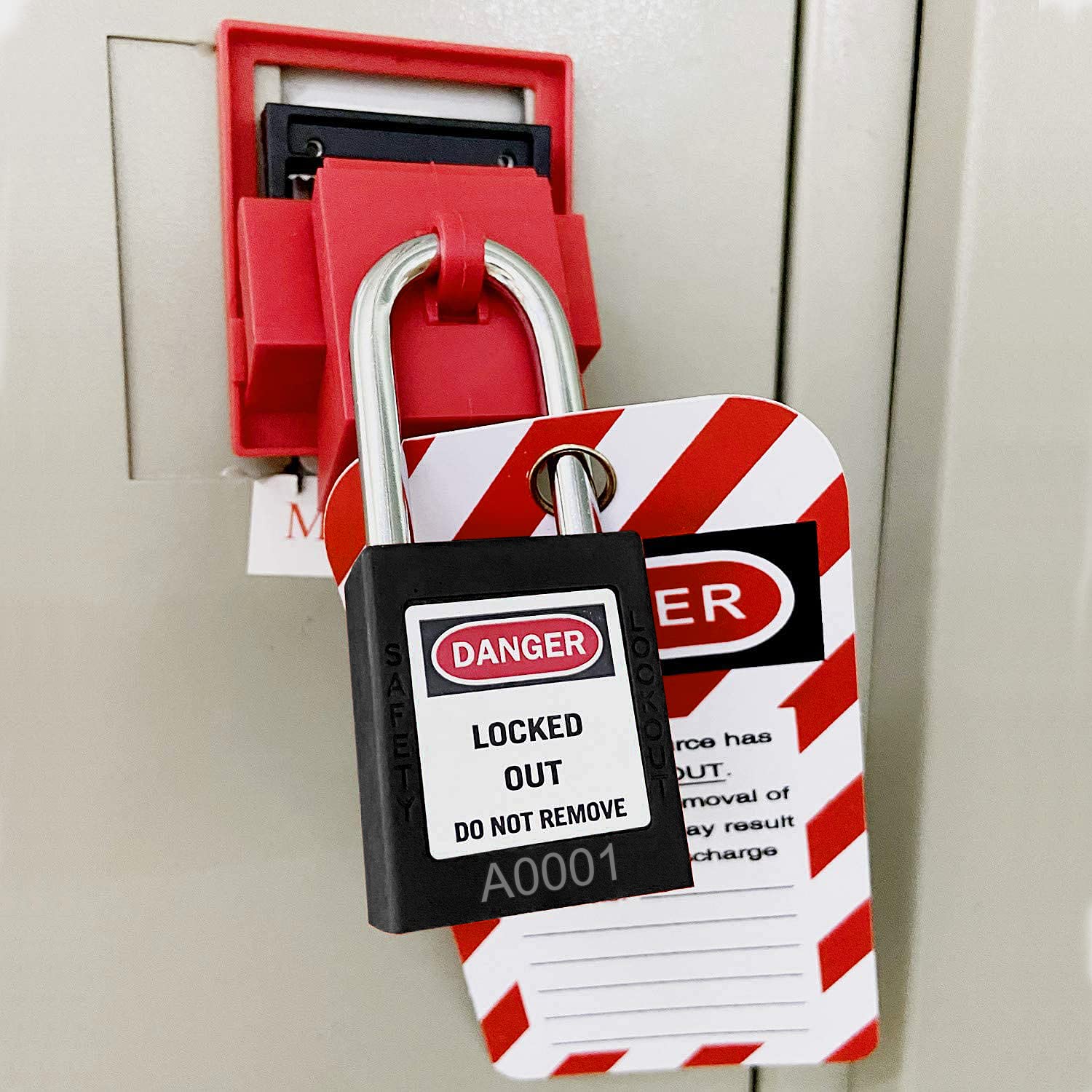 Snapklik.com : SAFBY 10 Keyed Different Lockout Tagout Lock - Loto Safe Padlocks For Lock Out ...