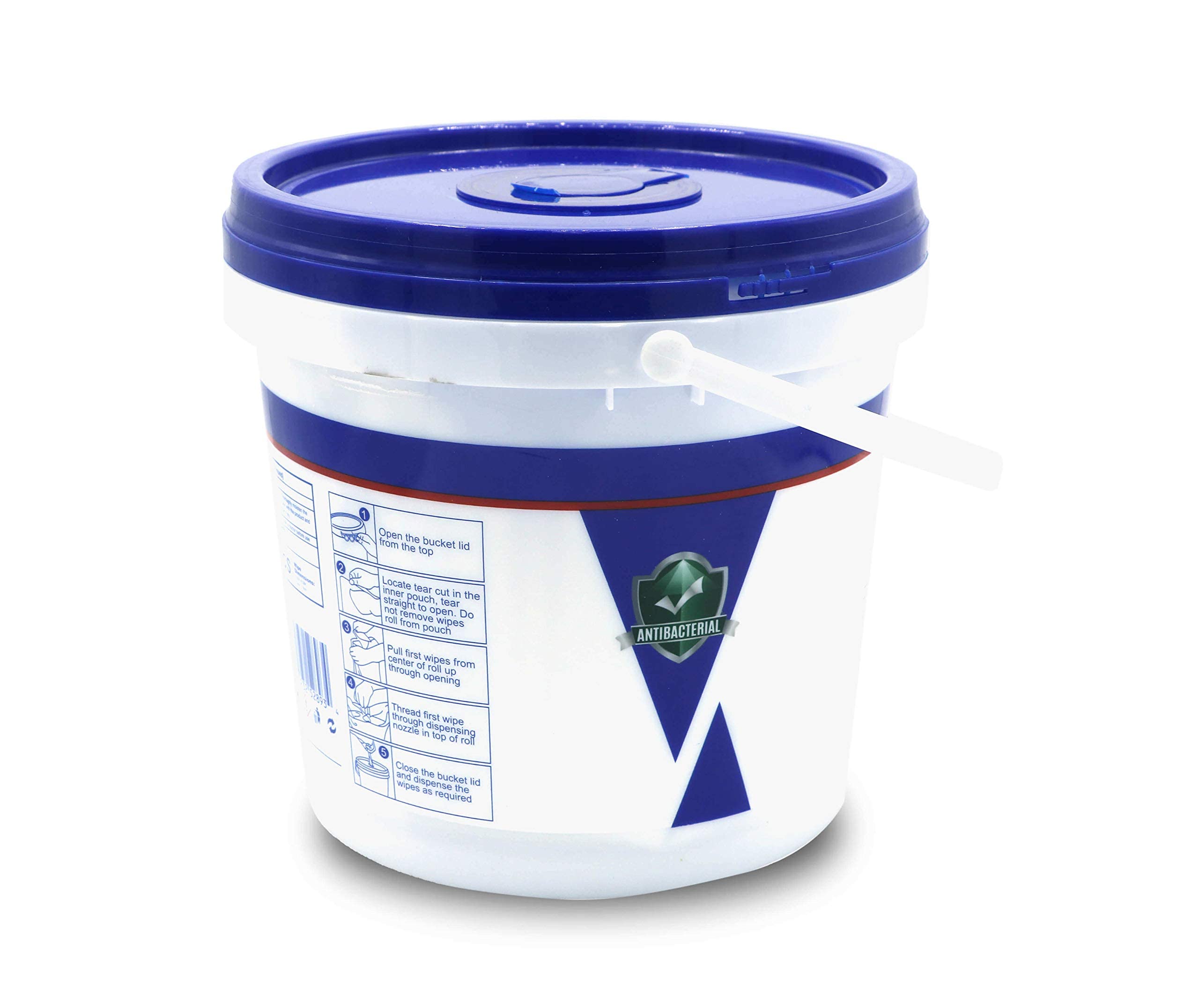 Snapklik.com : SIPA Hand Sanitizing Wipes 500 WIPES/BUCKET Will Refills