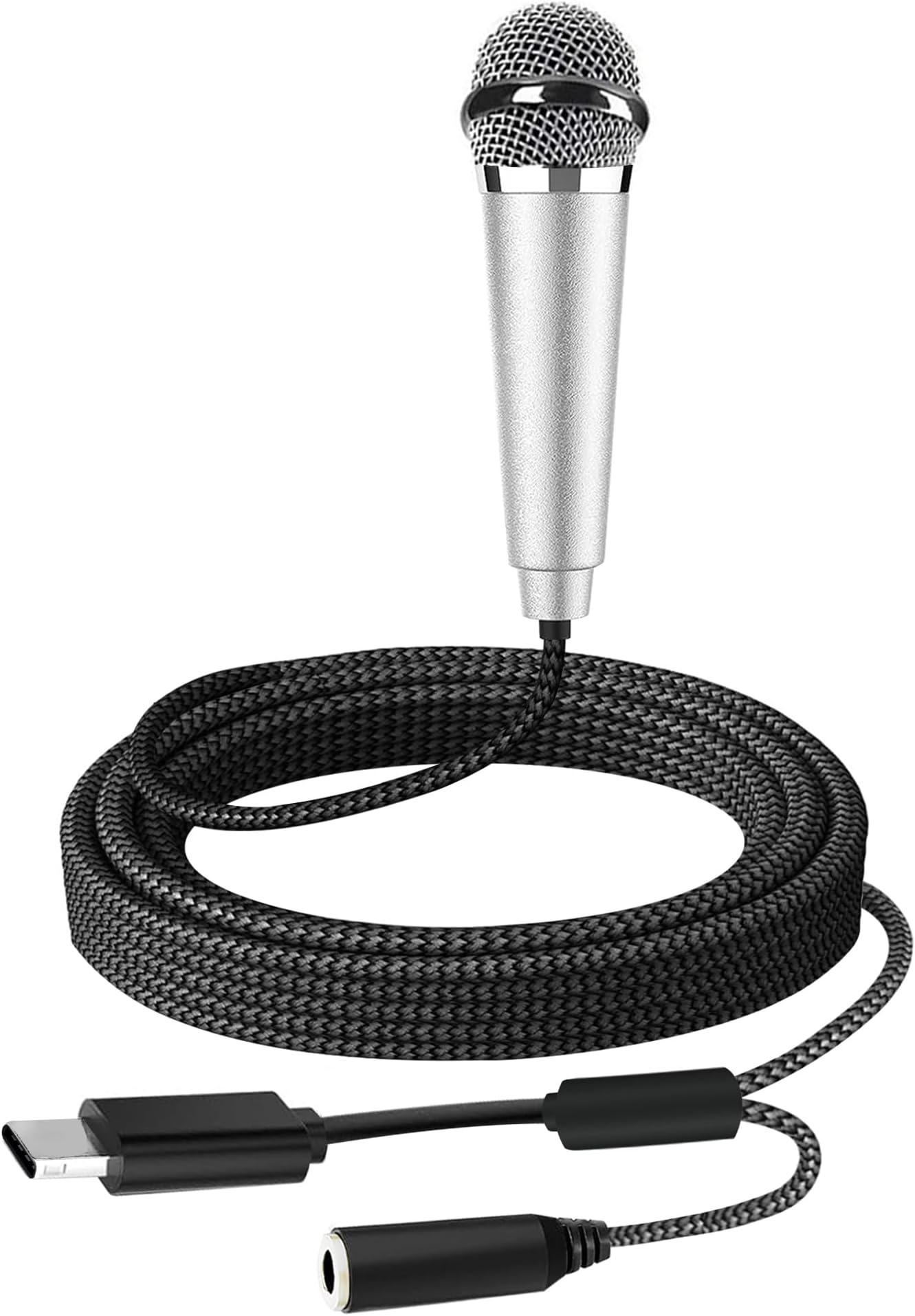 Amazon.com: Kikkerland Karaoke Compact Portable Tiny Mini Microphone ...