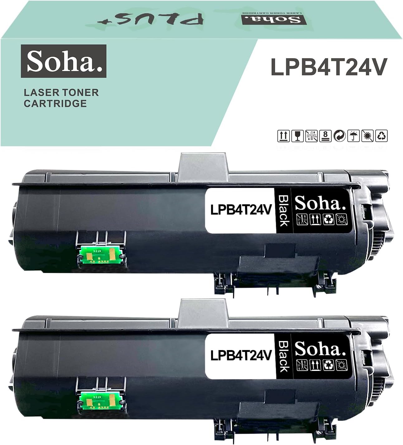 Amazon.co.jp: LCL EPSON用 エプソン用 LPB4T24 LPB4T24V （1パック ブラック） 互換トナーカートリッジ 対応機種：LP-S380DN/S280DN ...