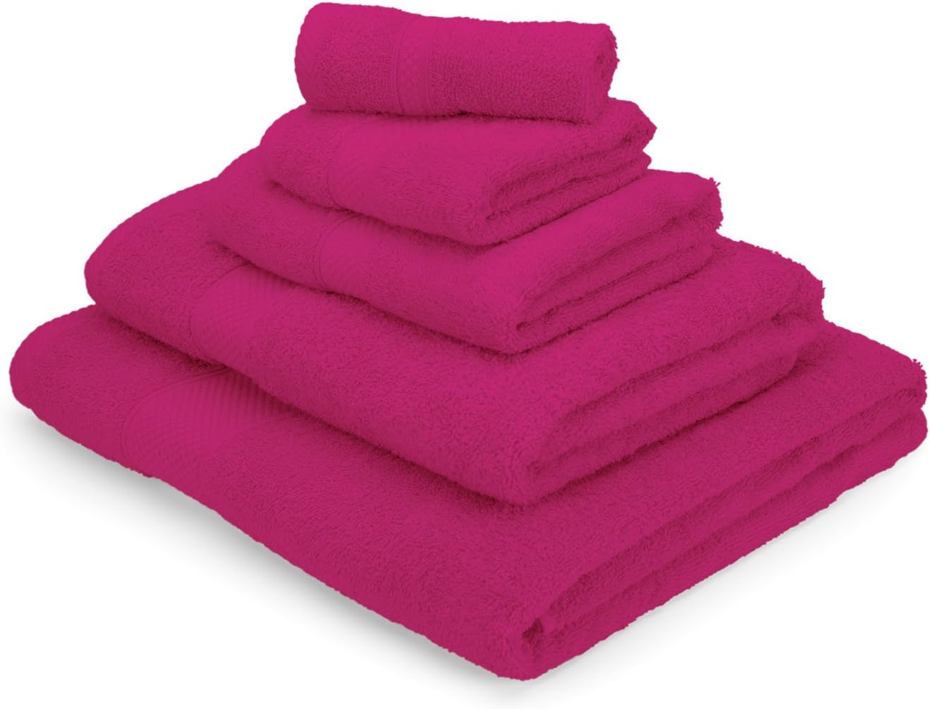Essentials Imperial Bath Towel in Raspberry - Amazon.com