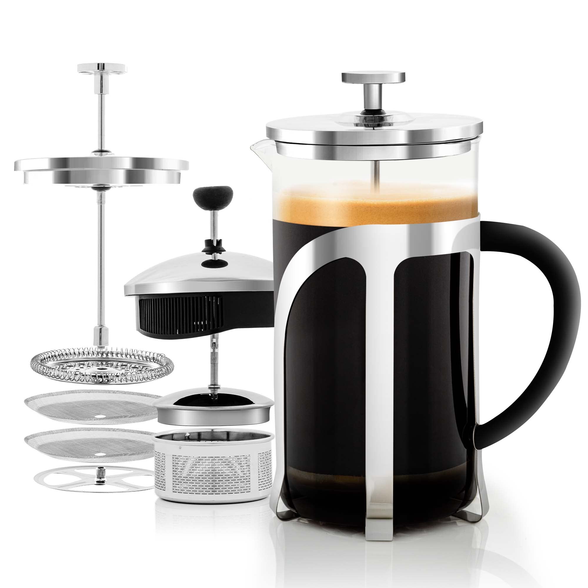 Amazon.com: OVENTE 2-in-1 Coffee Press and Tea Maker with High Grade ...