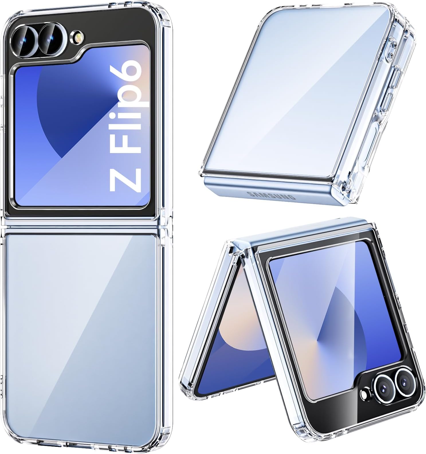 Amazon.com: Taneny for Samsung Galaxy Z Flip 6 Case,Slim Thin ...