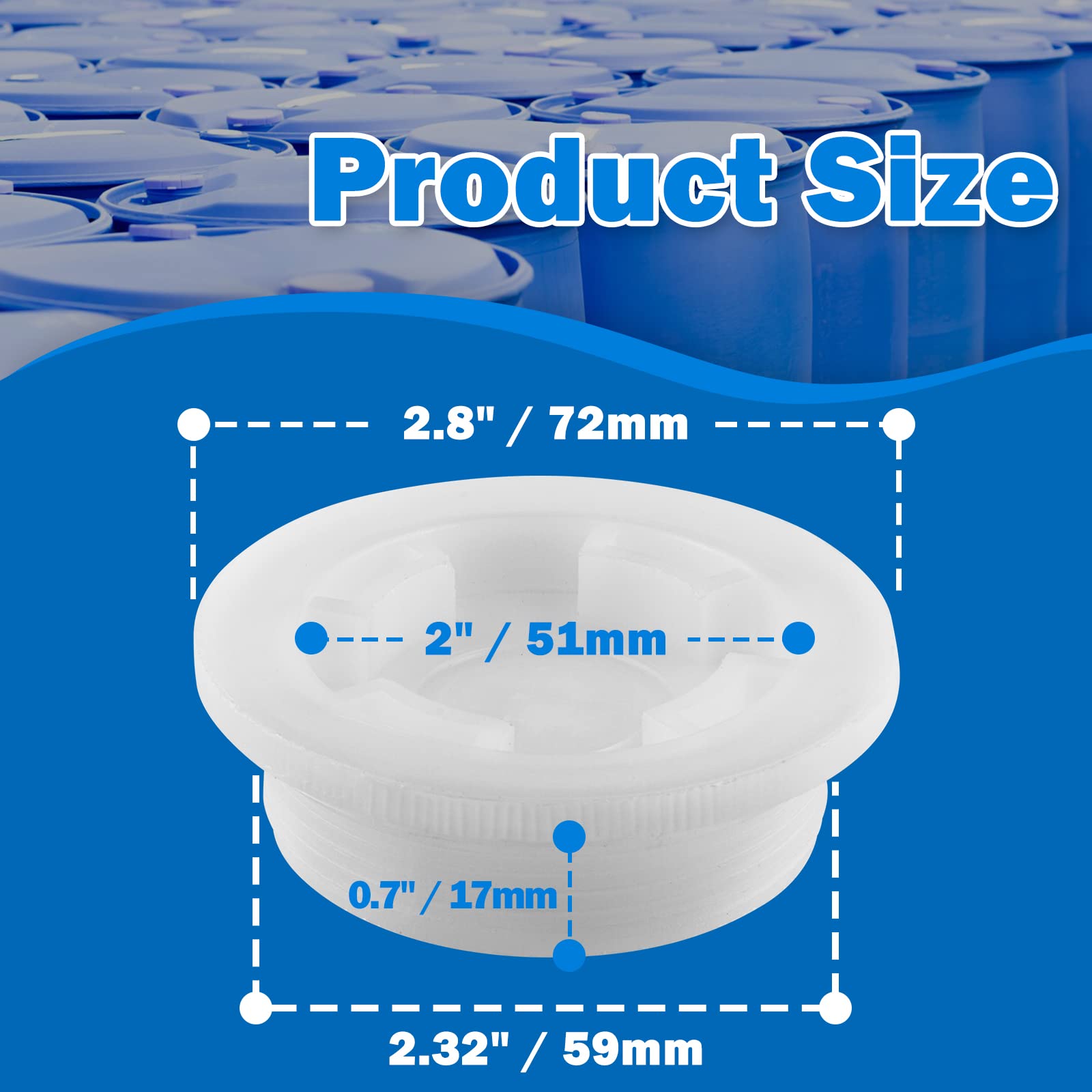 55 Gallon Drum Cap Seal