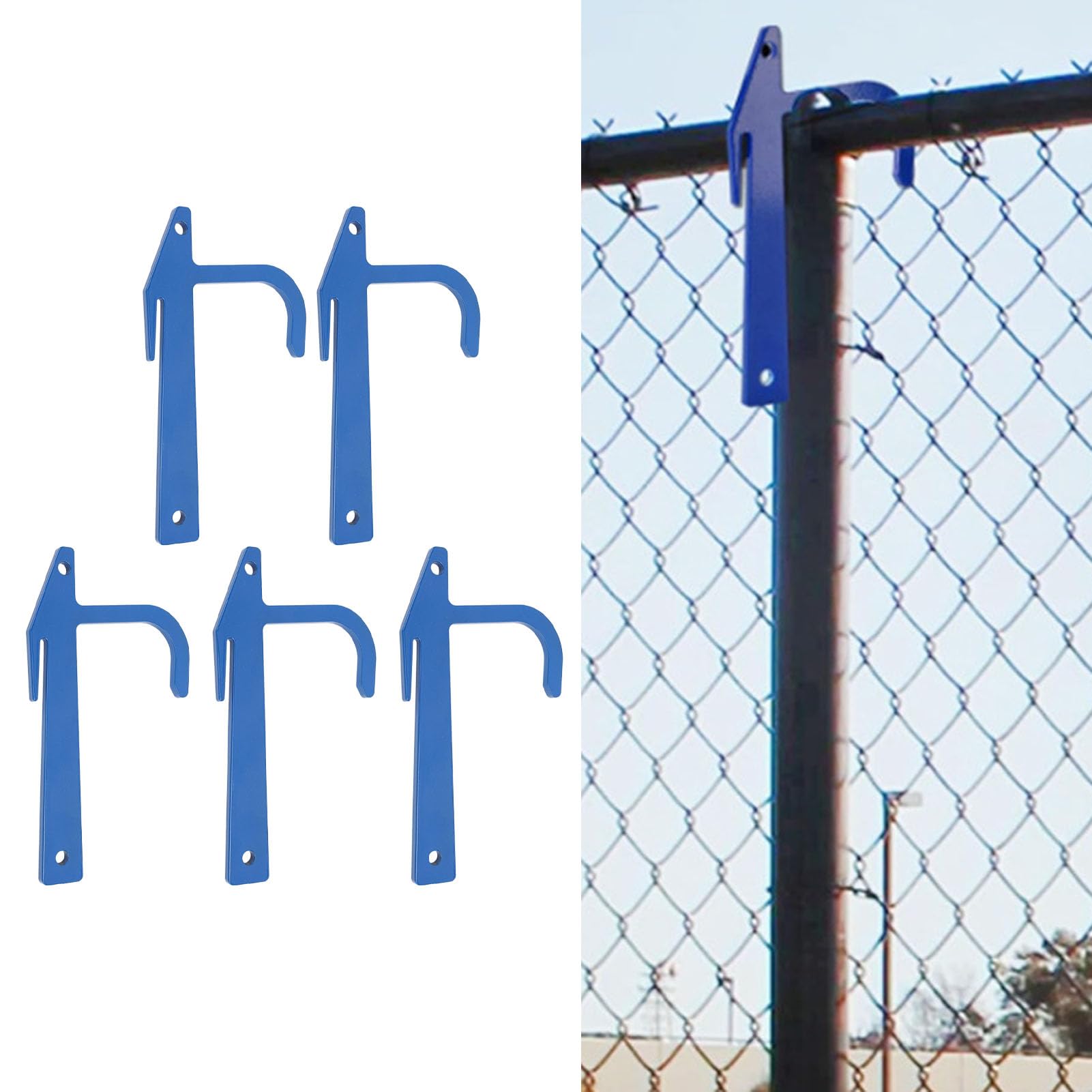 Buy Jiawu Fence Stretcher, 5PCS Metal Fence Stretcher, Steel Wire Chain ...