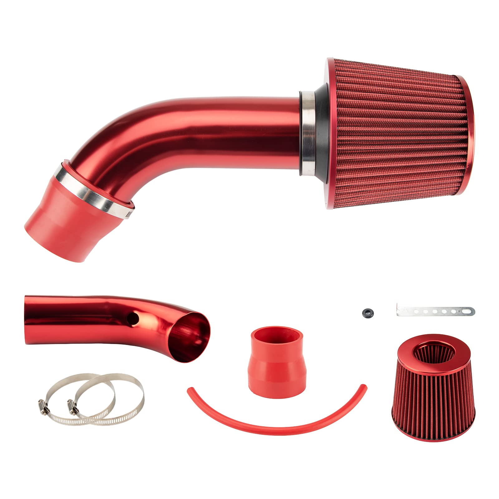 Snapklik.com : Cold Air Intake Kit, 3 Universal Car Cold Air Intake ...