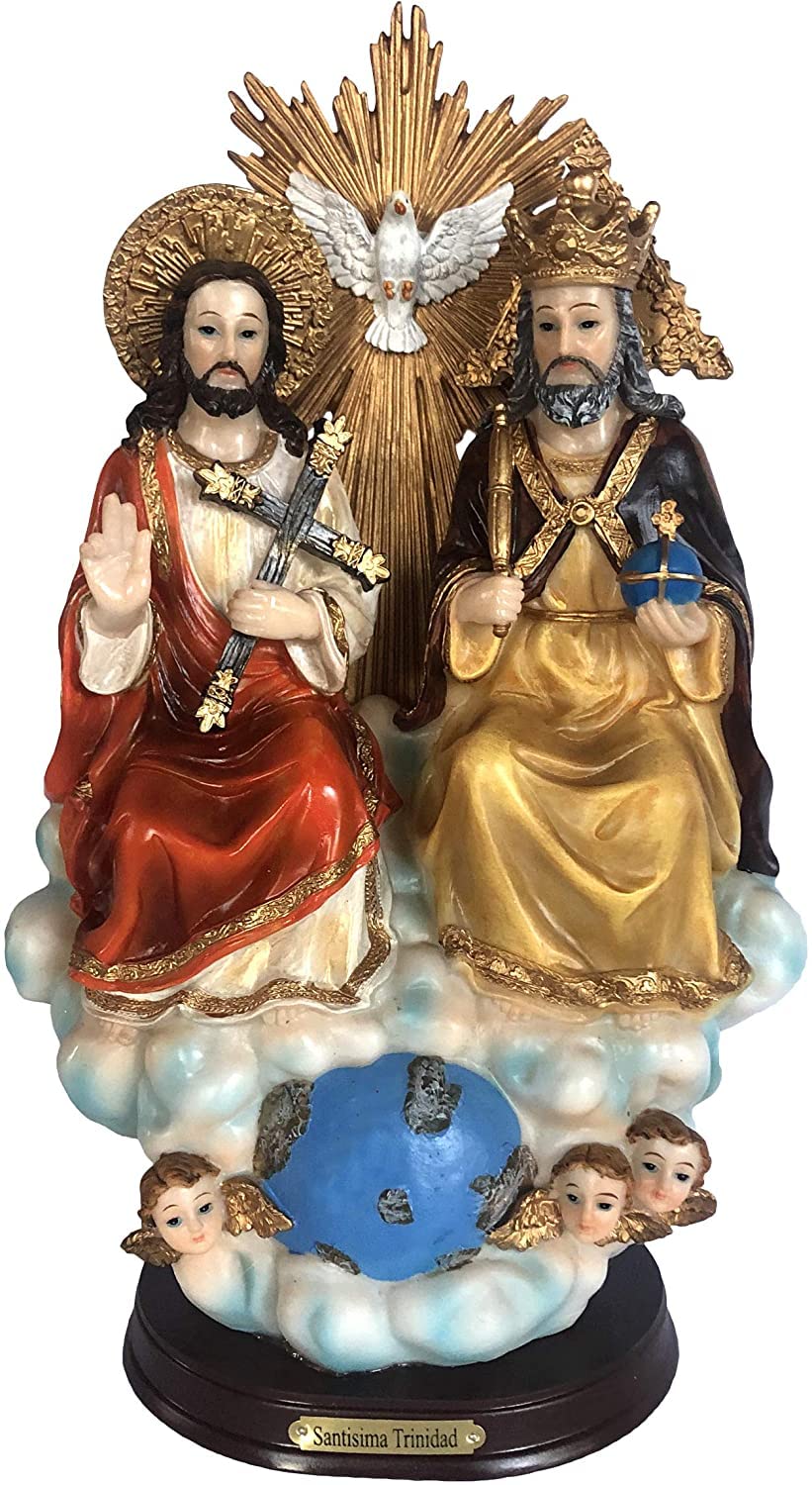 Amazon.com: 12" Holy Trinity Religious Statue Figurine Estatua Imagen ...