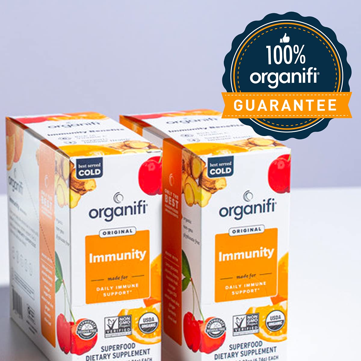 Organifi Immunity - Organic Superfood Immunity Support - 14 Single ...