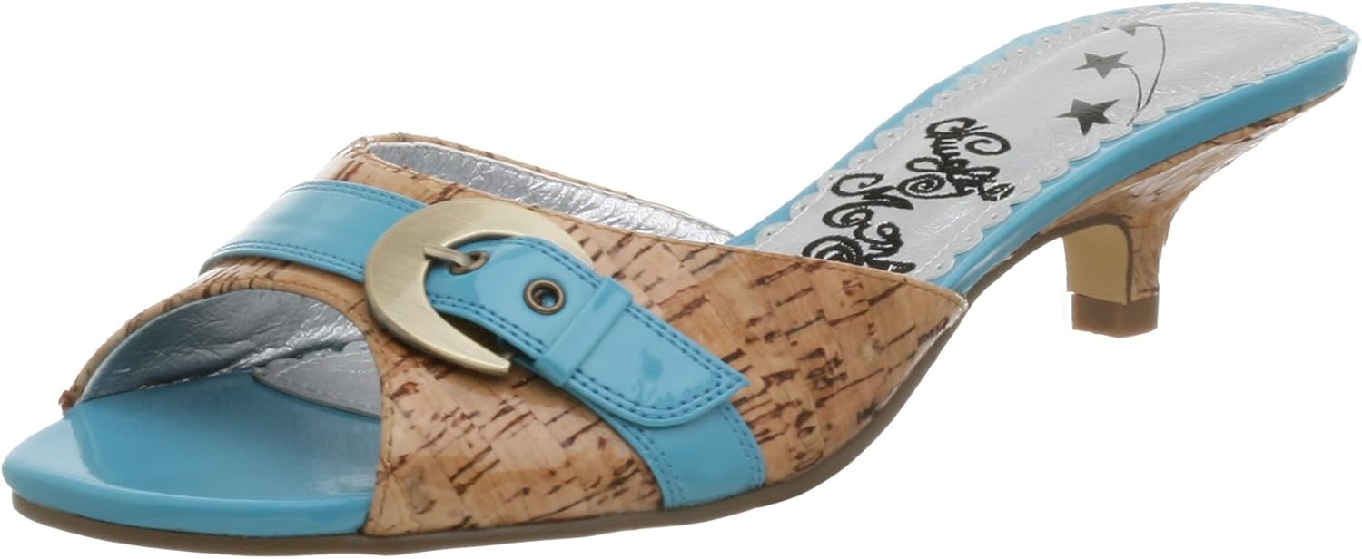 Amazon.com | Naughty Monkey Women's Low Rider Slide,Natural,10 M | Slides