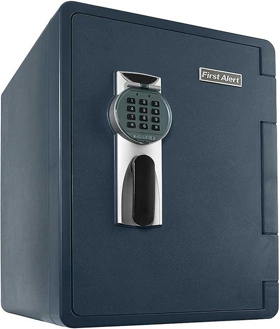 First Alert 2096DF Waterproof Fire Safe with Digital Lock, 2.14 Cubic ...