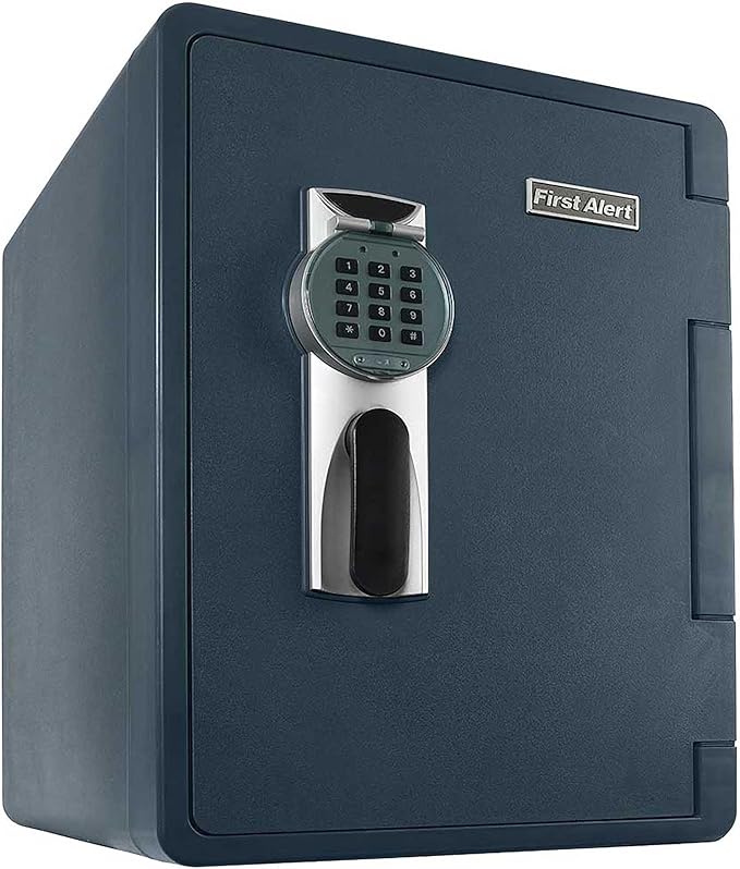 First Alert 2096DF Waterproof Fire Safe with Digital Lock, 2.14 Cubic ...