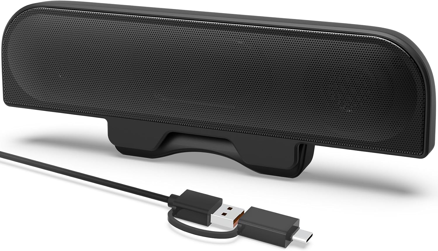 Computer Speakers for Desktop PC Monitor, Small Computer Soundbar for ...