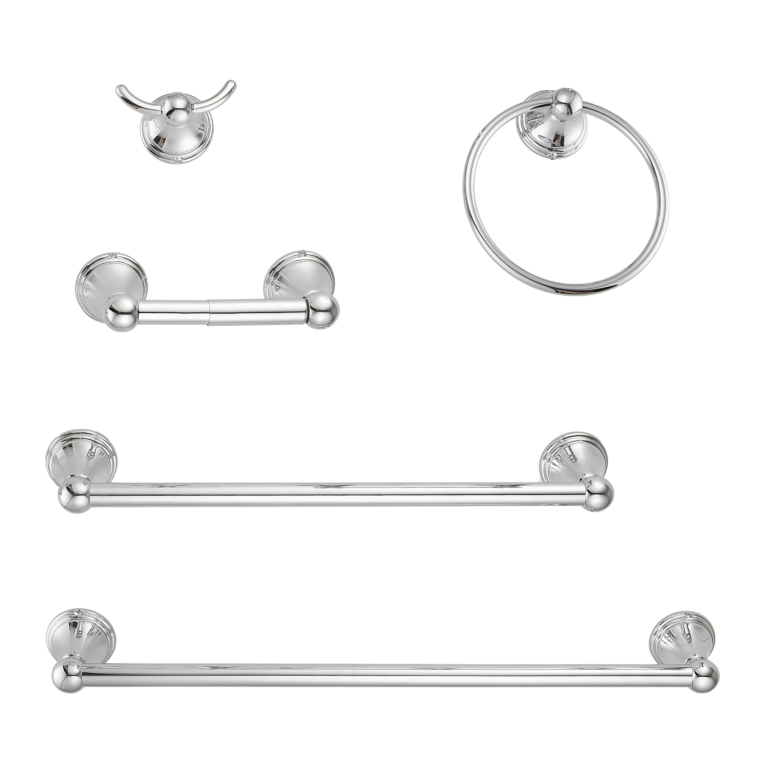 Amazon.com: Sagetta Bathroom Hardware Set, 5 PCS Bath Accessories Set ...