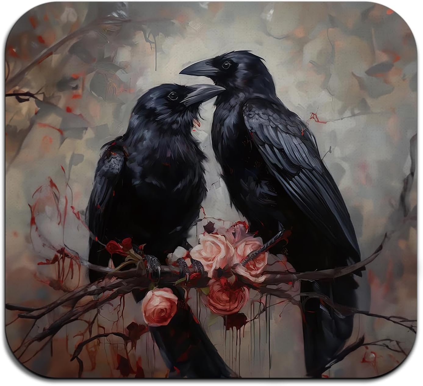 Amazon.com: Veqzc Black Crow Dish Drying Mat - Absorbent Dish Drainer ...