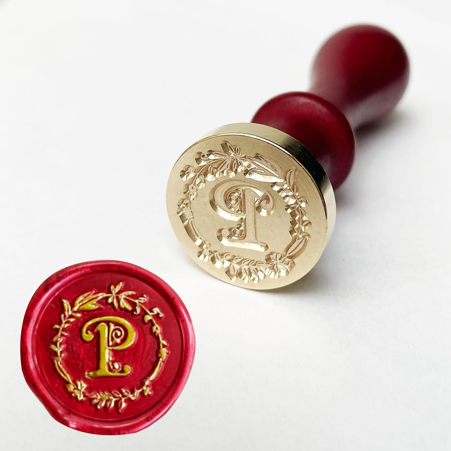 Amazon.com: MINGYUESKY Vintage Retro Classic Wax Seal Stamp, Brass Head ...