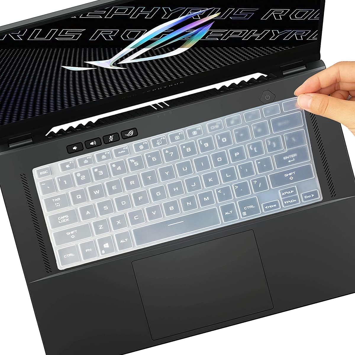 JUSTEC Keyboard Protector Cover for ASUS ROG Zephyrus G15 GA503 GA503QR ...