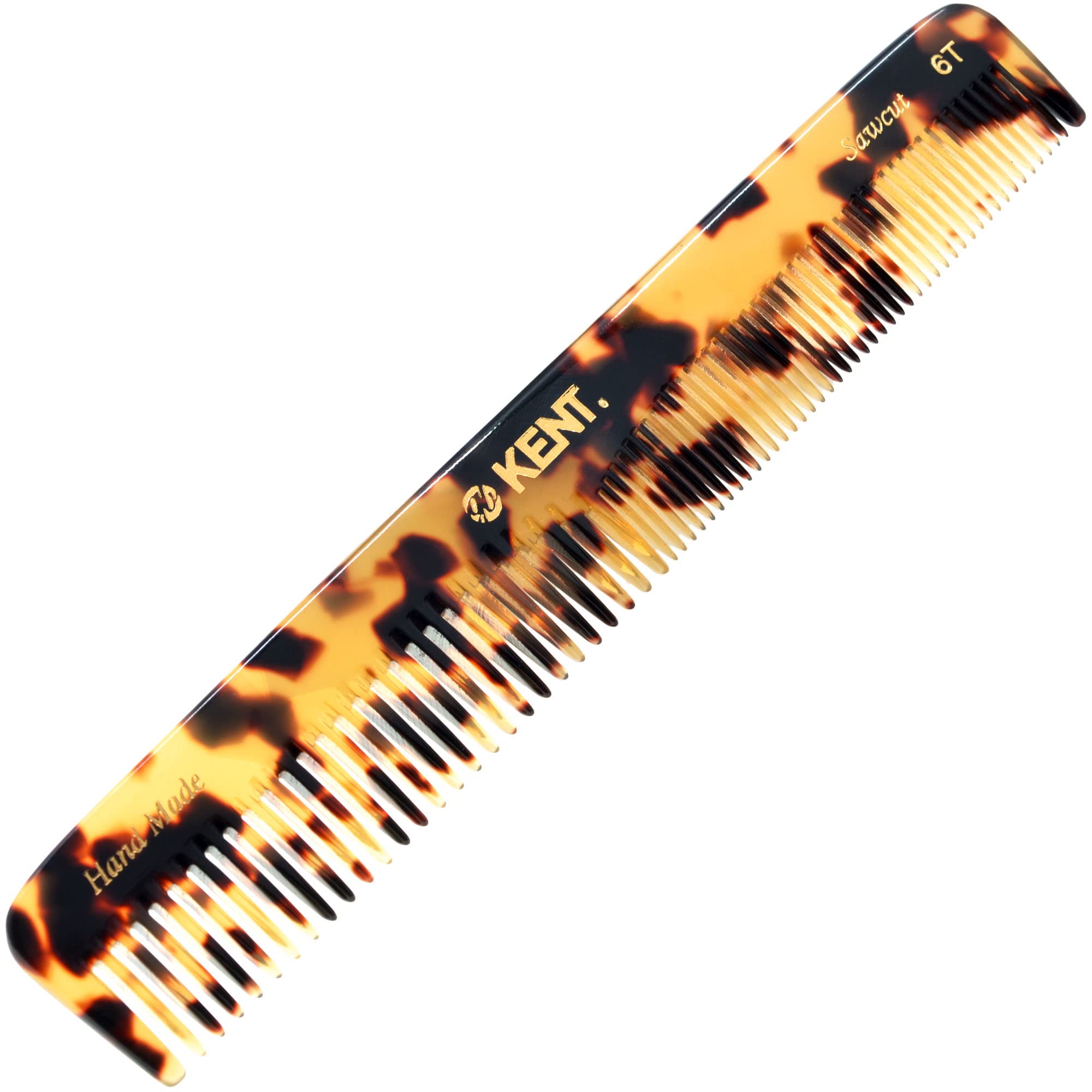 Amazon.com : Kent 6TY Fine Tooth Comb and Wide Tooth Hair Comb ...