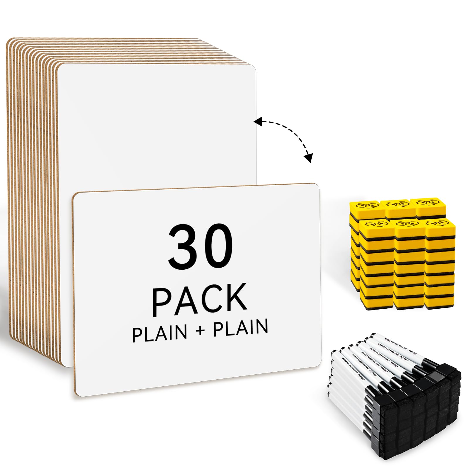 Mini Whiteboards Pack Of 30