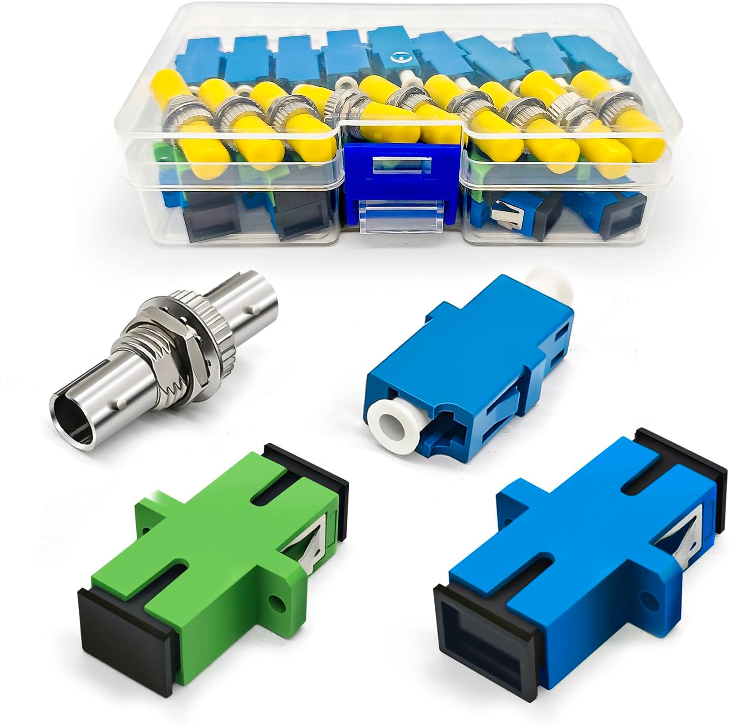 Amazon.com: Cable Matters 6-Pack, SC to SC UPC Simplex OS2 Single Mode ...
