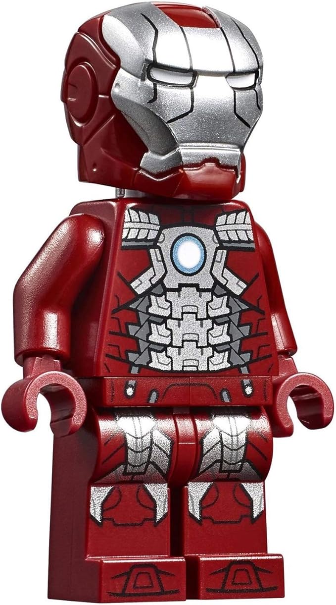 Amazon.com: LEGO Avengers Endgame Iron Man Mark 5 Armor Minifigure ...