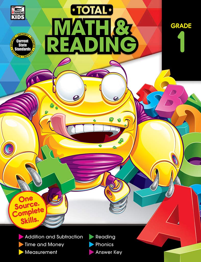 Amazon.com: Total Math and Reading, Grade 1: 9781483835587: Thinking ...