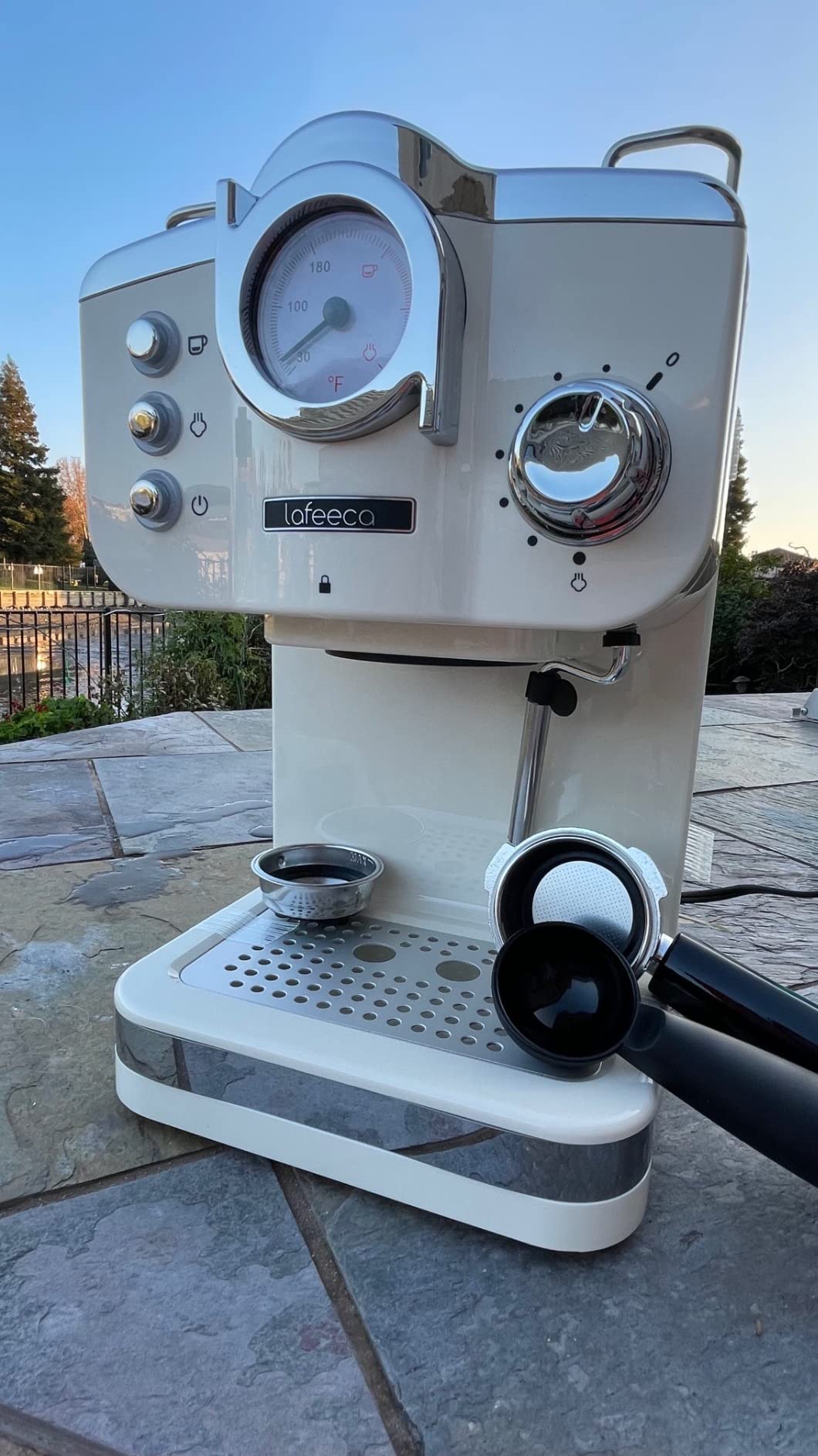 $23/mo - Finance LAFEECA Espresso Machine 19 Bar Fast Heating ...