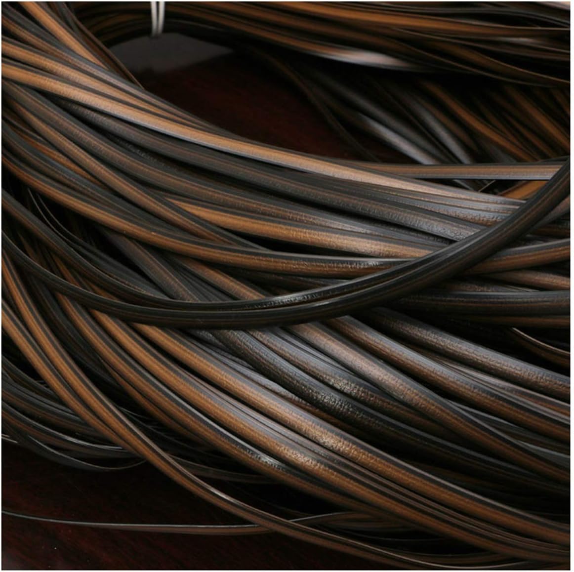 Amazon.com: Queenbox 8mm x 10m Gradient Flat Rattan Weaving, Synthetic ...